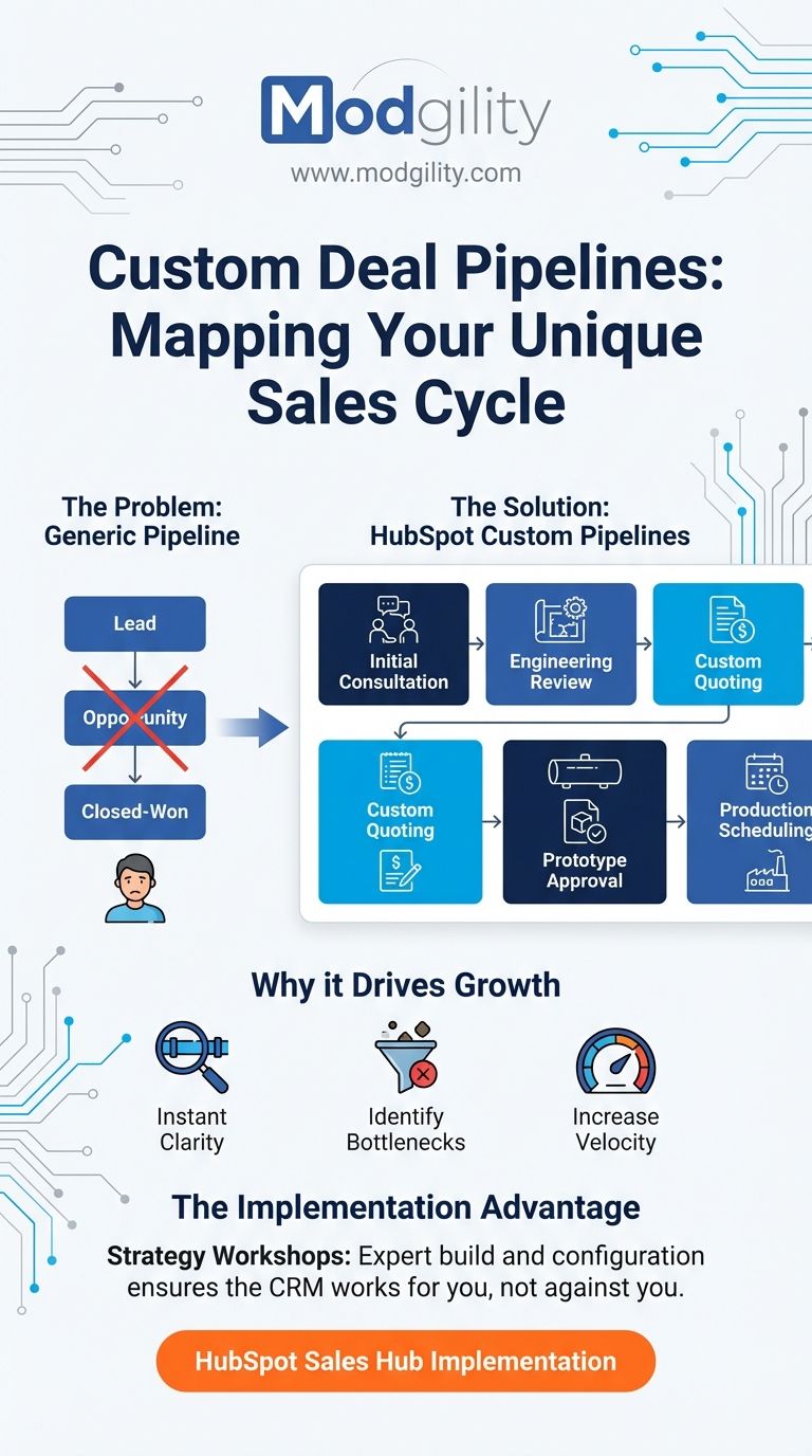 How Mid-Sized Manufacturers Drive Sales Growth with HubSpot Sales Hub