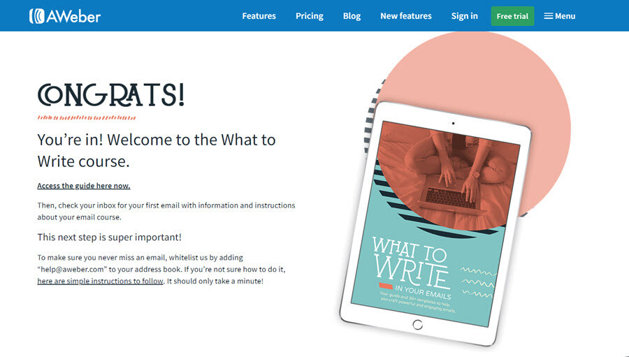 Use These 13 Awesome Examples to Master Thank You Pages